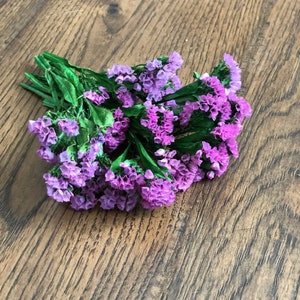 Pink Preserved Statice Short Stems for Crafting, Crowns, Wreaths - Etsy