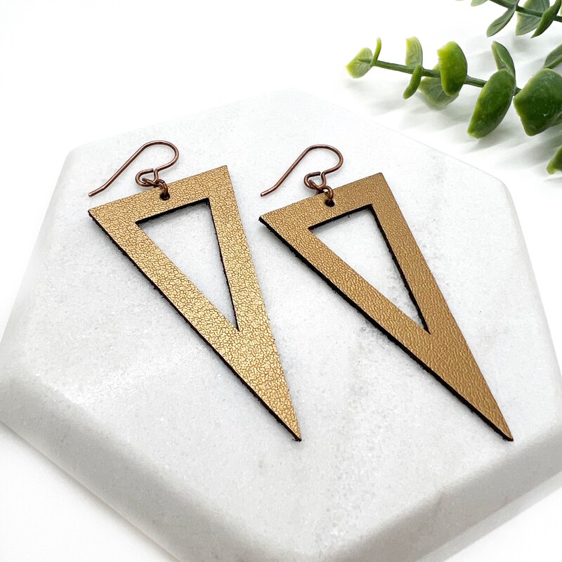 Triangle Cutout - Etsy