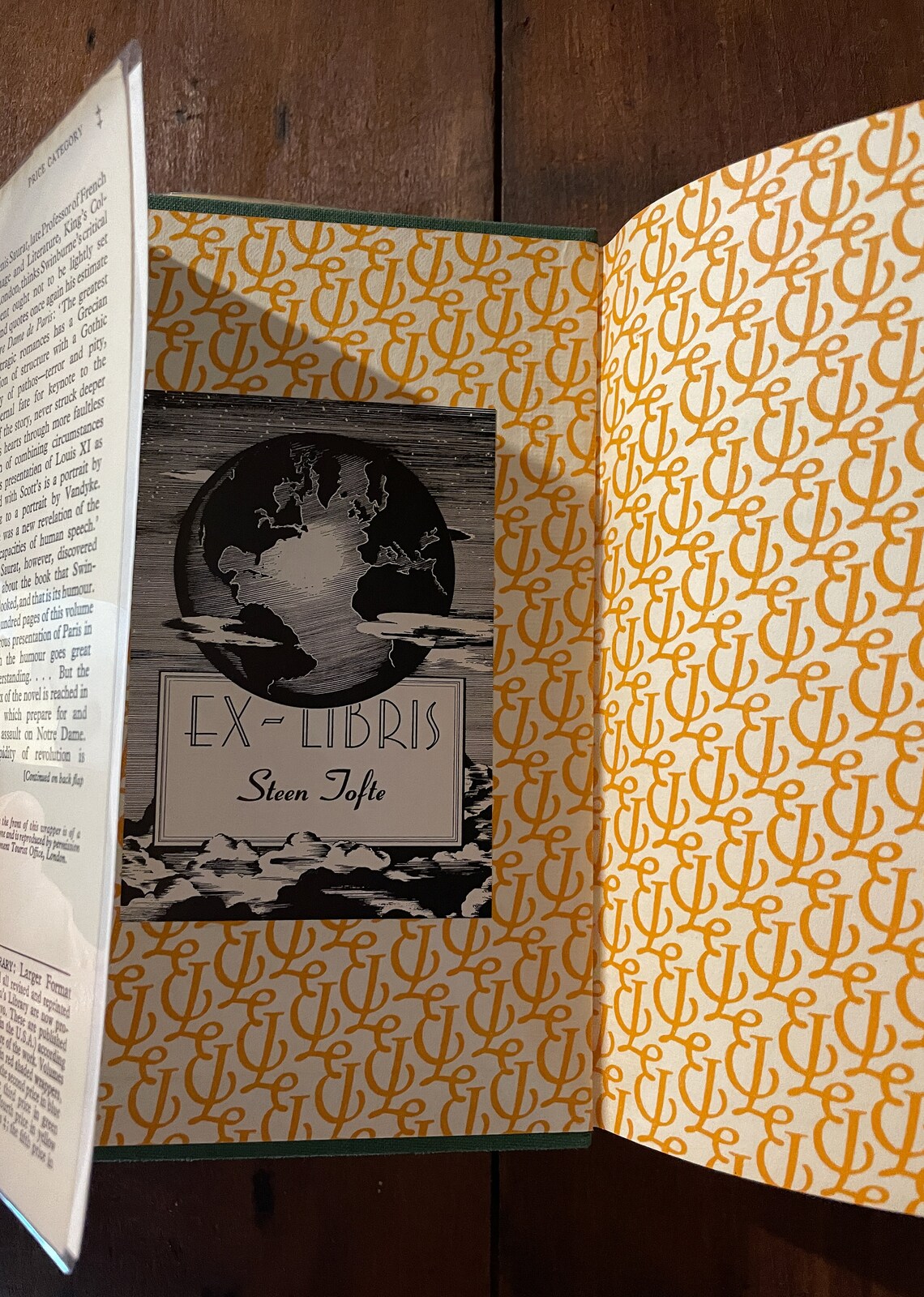 Notre Dame De Paris, Victor Hugo 1964 Everyman's Library Hardcover Book ...