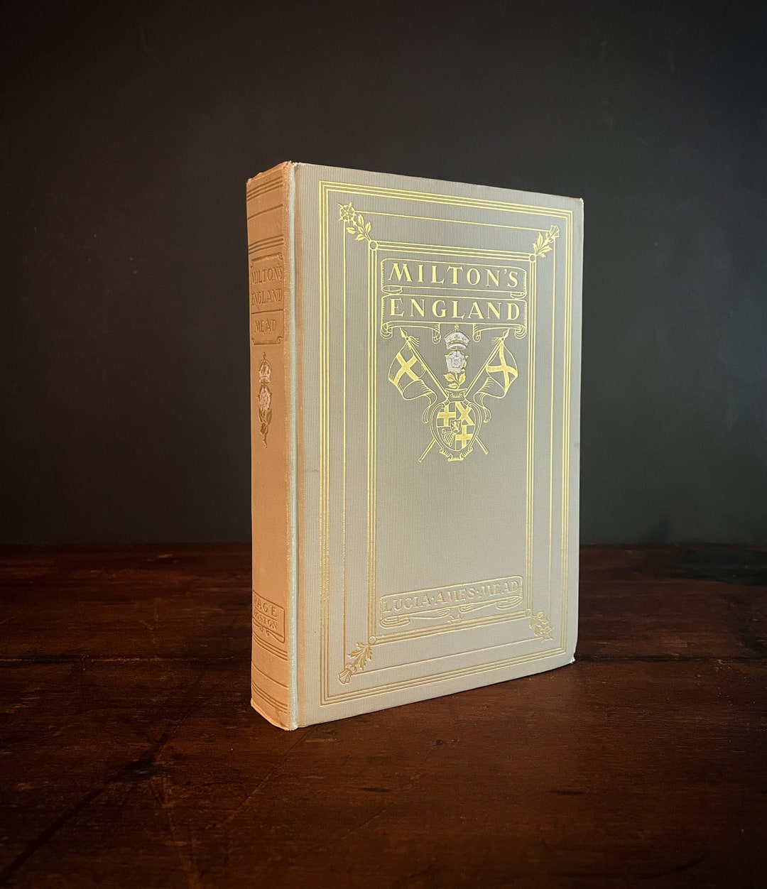 Milton's England, Lucia Ames Mead - 1902 Hardcover Book - Etsy