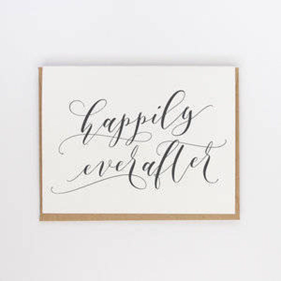 Happily Ever After Greeting Card - Etsy