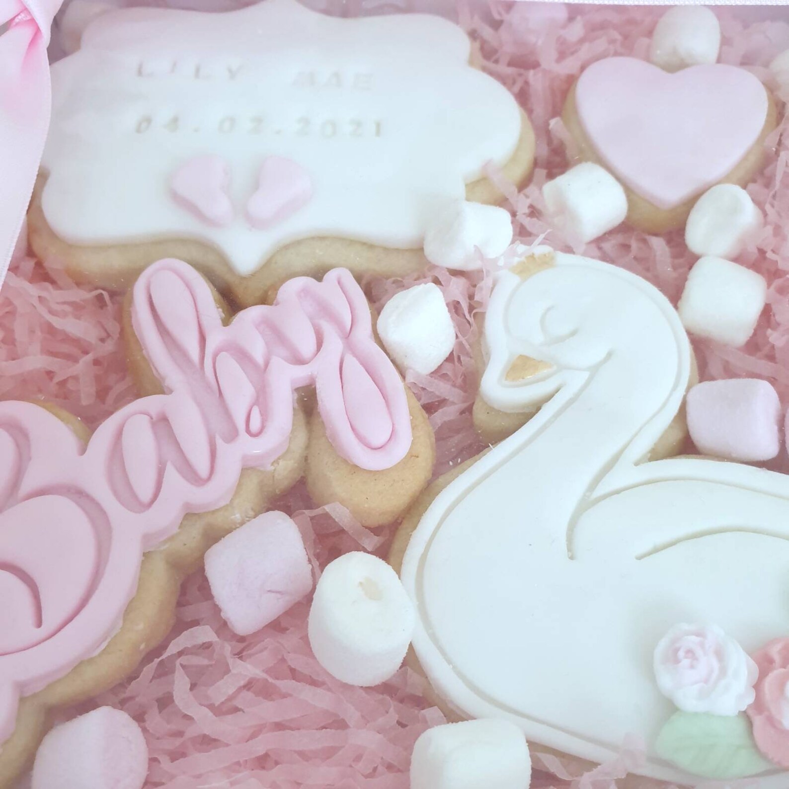 New Baby Cookie Set Baby Girl Personalised Cookies Baby - Etsy