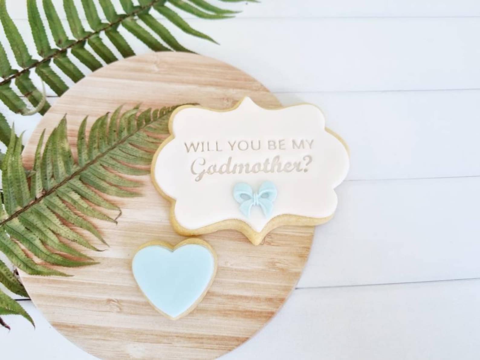 Godparents Proposal Cookie, Will You Be My Godmother Gift, Godfather ...
