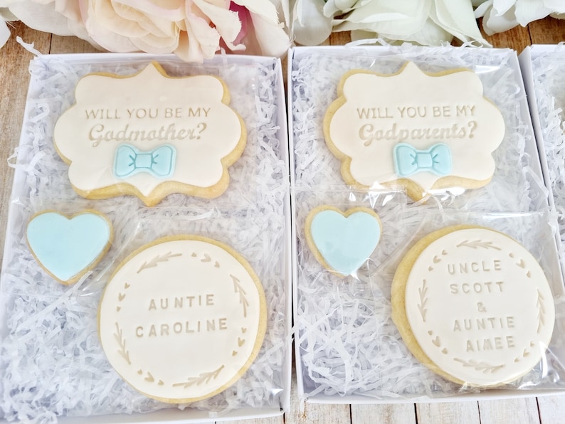 Will You Be My Godparents Proposal Cookie, Will You Be My Godmother ...