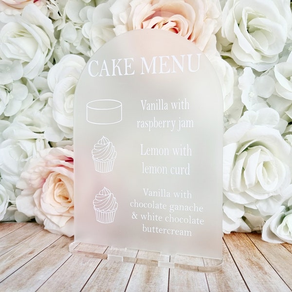 Wedding Cake Sign - Etsy