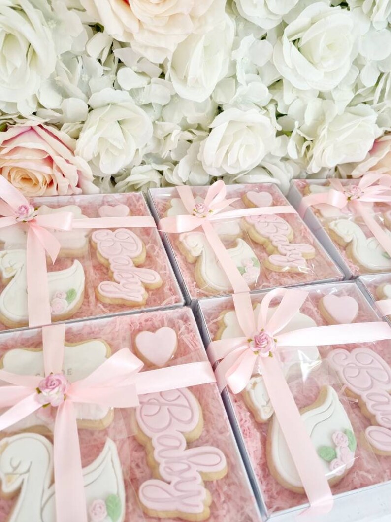 New Baby Cookie Set Baby Girl Personalised Cookies Baby - Etsy