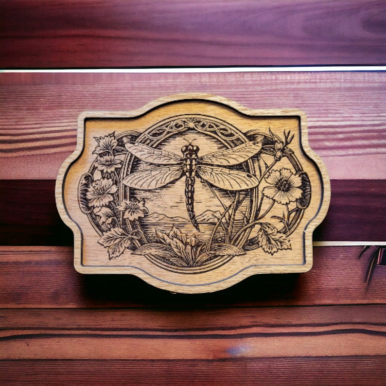 Dragon Fly Trinket Tray - Etsy