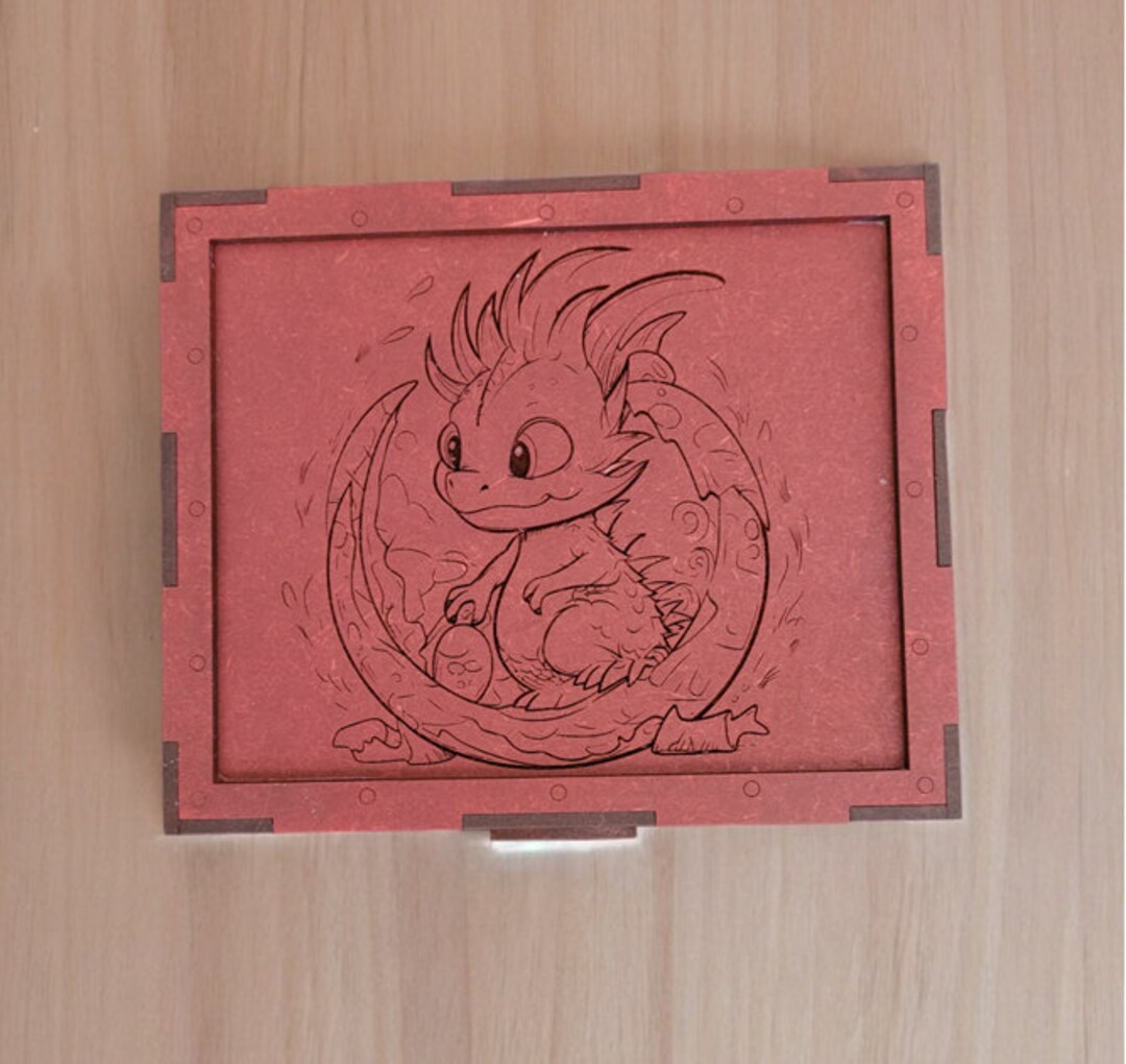 Baby Dragon Storage Box - Etsy