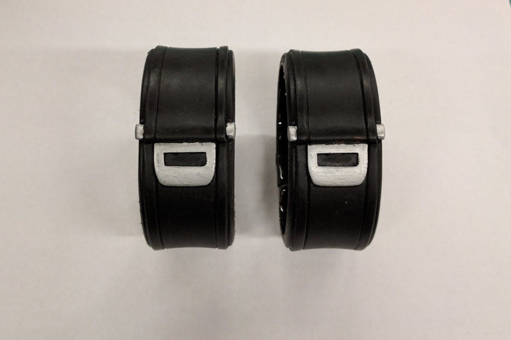 Deadpool Wrist Cuffs Movie Inspired With Magnetic Closure (pair) - Etsy UK