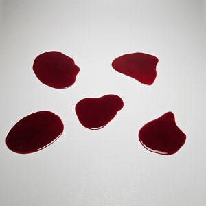 Mini Silicone Blood Pools Pack of 5 Blood Mats for SFX and Film - Etsy