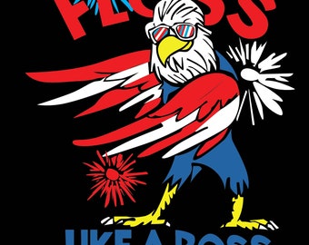 Floss Boss Svg - Etsy