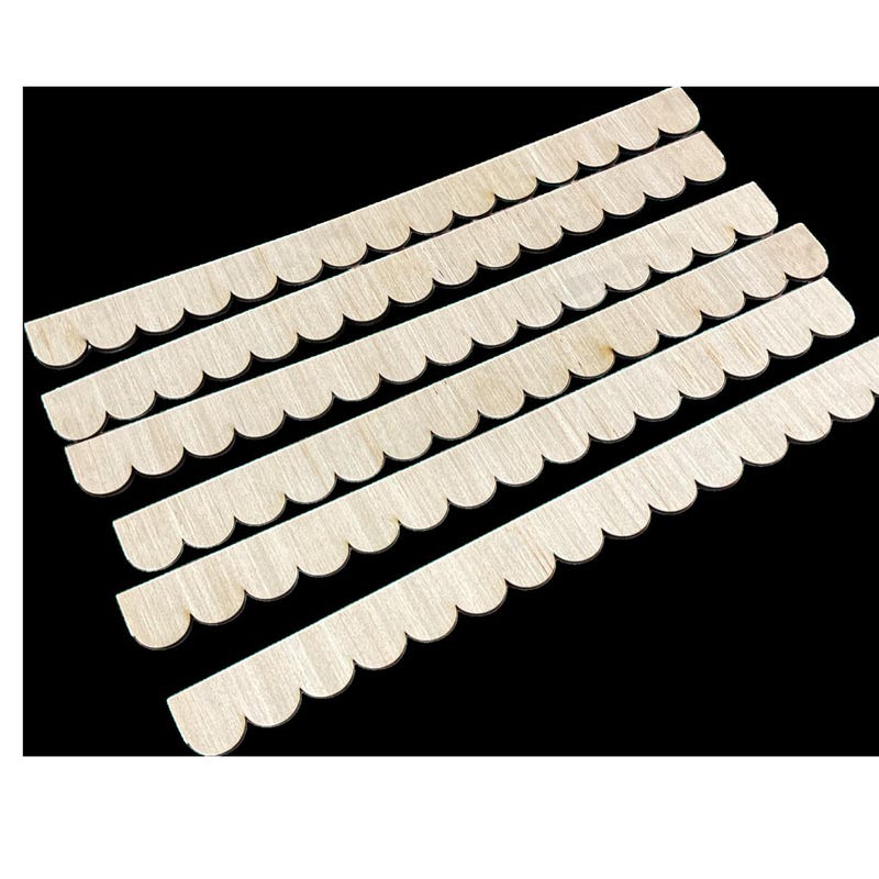 Scallop Wood Trim - Etsy
