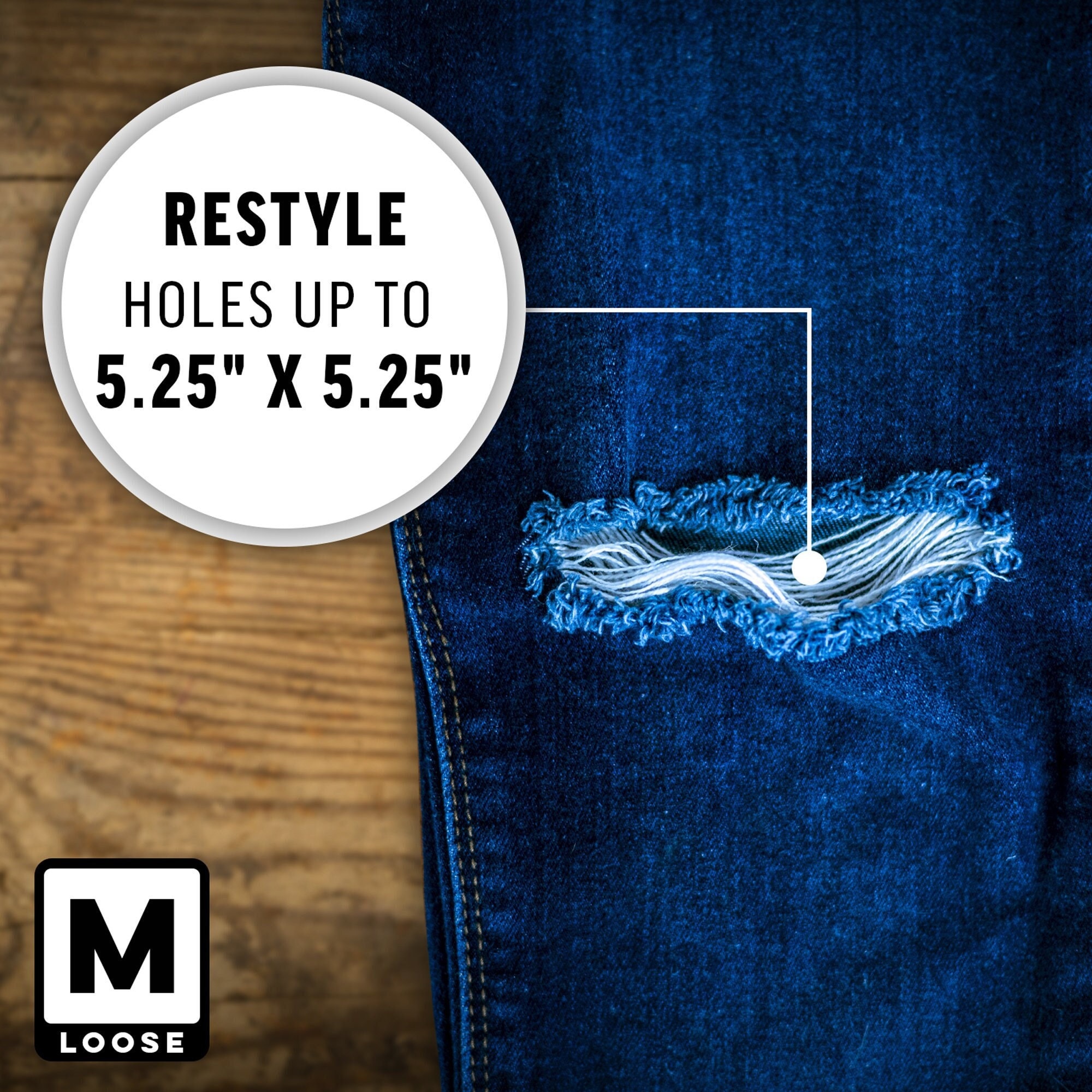 Medium Loose Thread Tatter Patch - Etsy