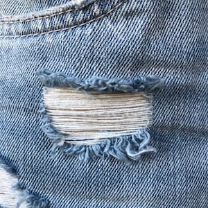 Small Loose Thread Tatter Patch - Etsy