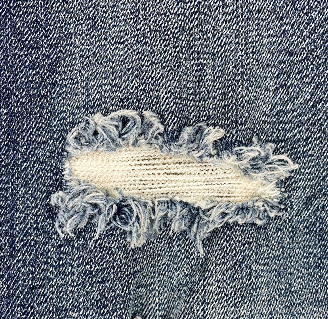 Small Loose Thread Tatter Patch - Etsy