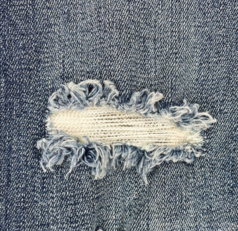 Small Loose Thread Tatter Patch - Etsy