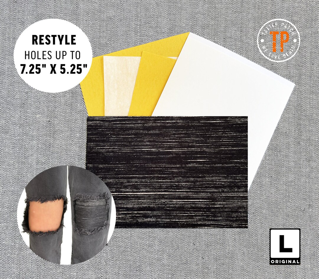 Large Original Tatter Patch Kit - Black - Etsy