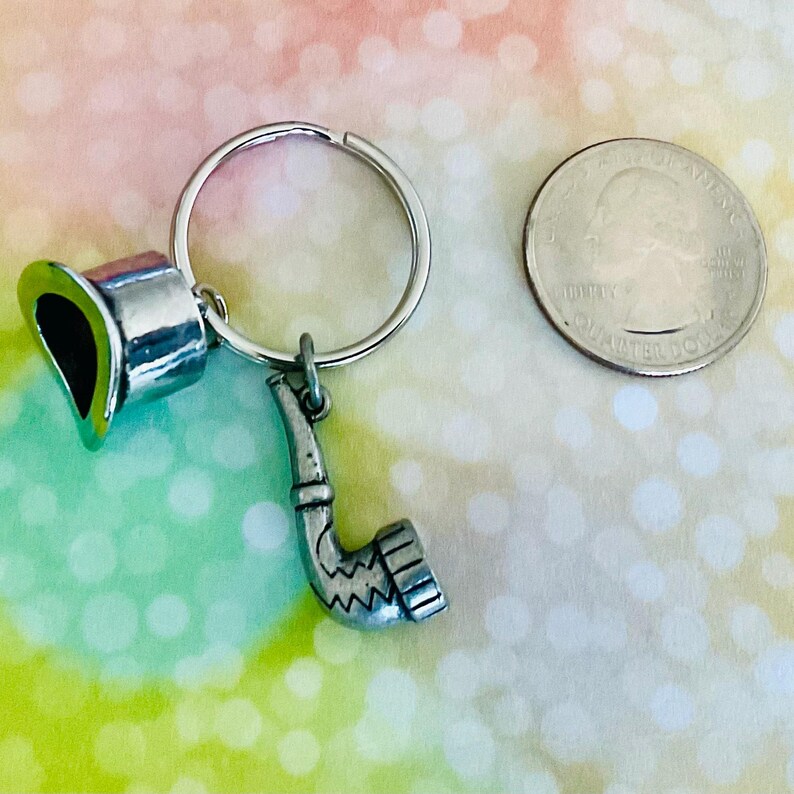 Sherlock Holmes Theme Charm Keychain, Victorian Times Theme Key Chain ...