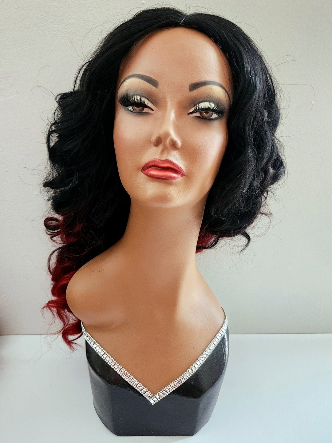 Mannequin Display Bust for Wigs and Accessories - Etsy