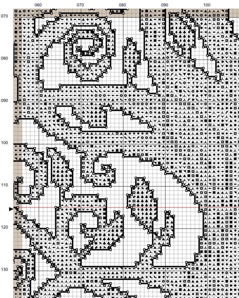 CELTIC KNOT TREE of Life - Digital 22ct Cross-stitch / Needlepoint ...