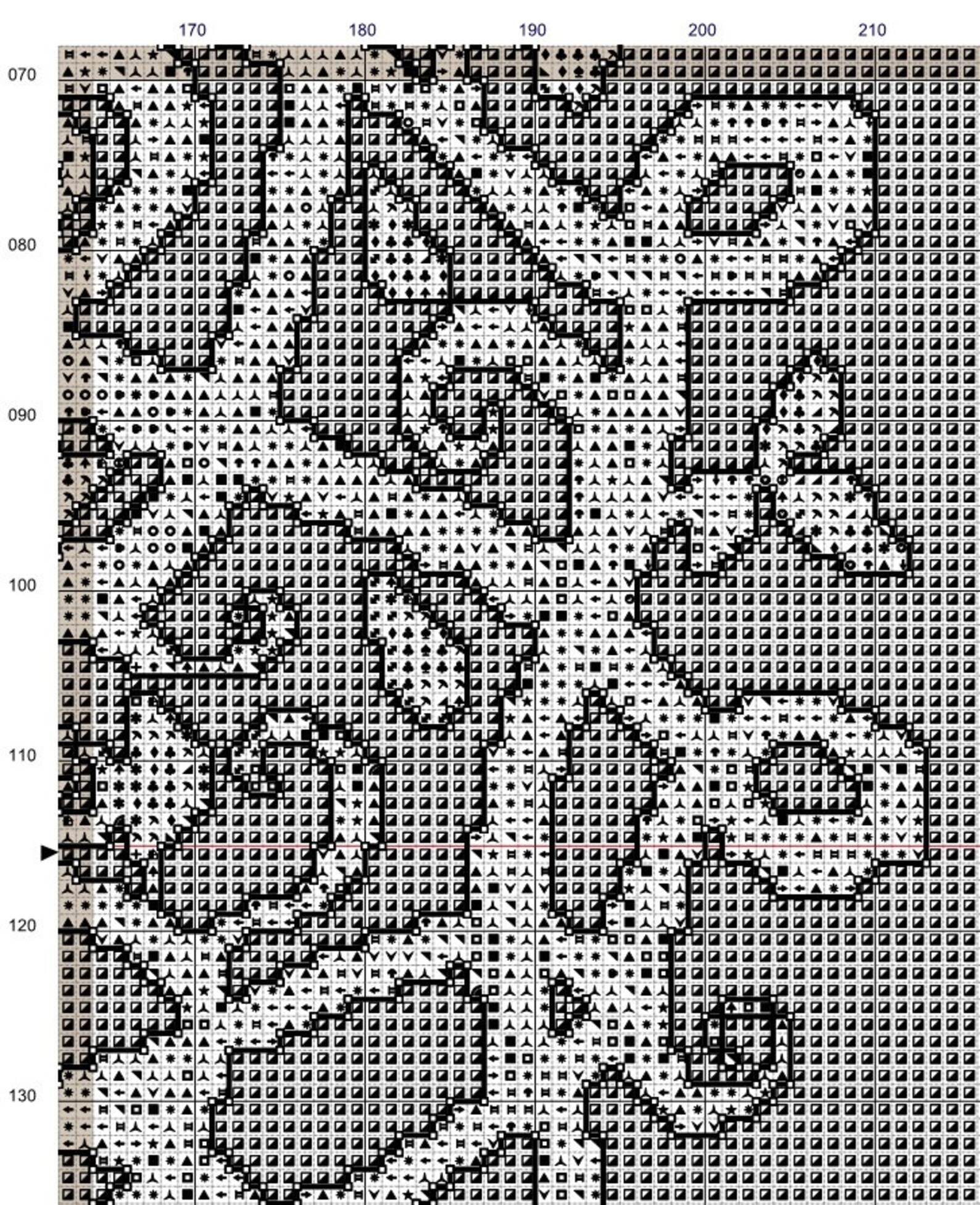 CELTIC KNOT TREE of Life - Digital 18ct Cross-stitch / Needlepoint ...
