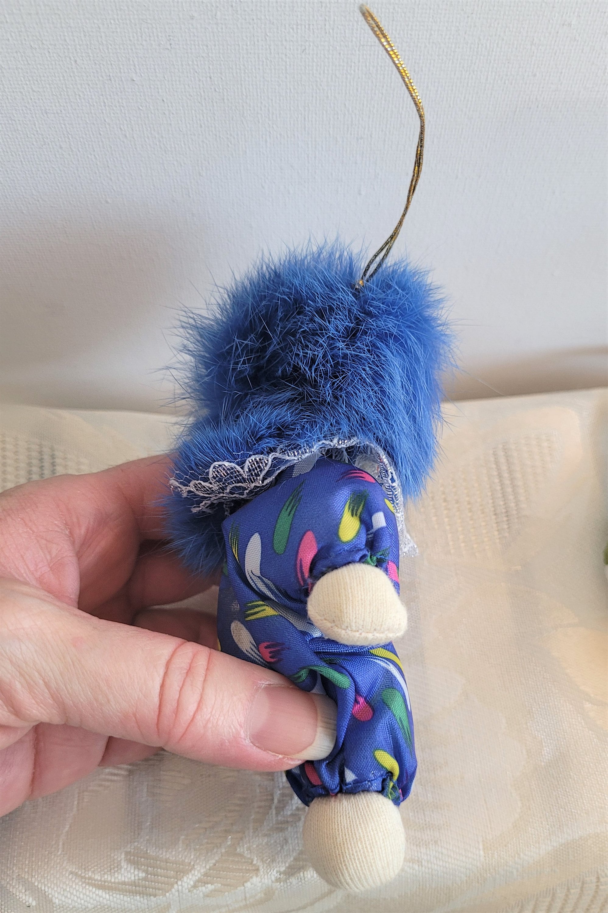 Mini Clowns Green White Purple Pink Blue Miniature Companion - Etsy