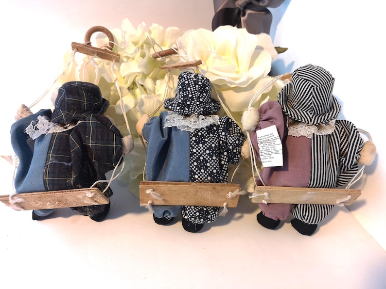 Vintage Ceramic Companion Clown Trio, Collectible Swinging Circus Dolls ...