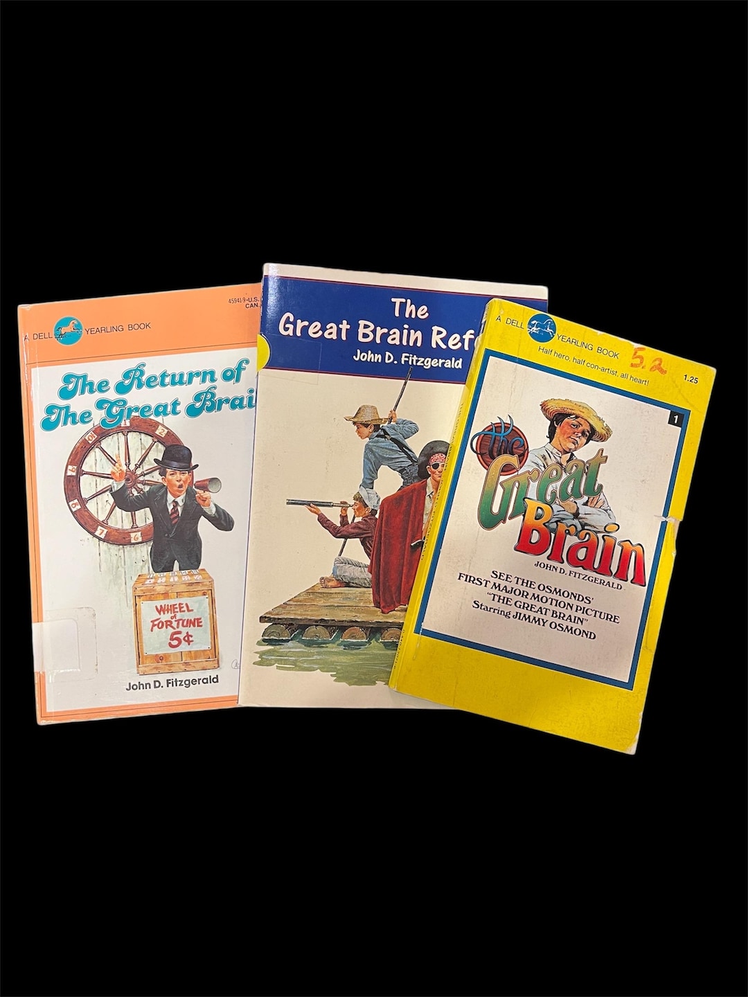 Lot of 3 Vintage the Great Brain Books by John D. Fitzgerald - Etsy