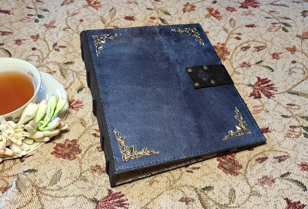 2 Ring Leather Binder Dark Academia Inspired Planner, One of a Kind - Etsy