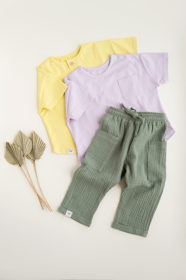 Cotton Baby Neutral Clothing Set - Etsy