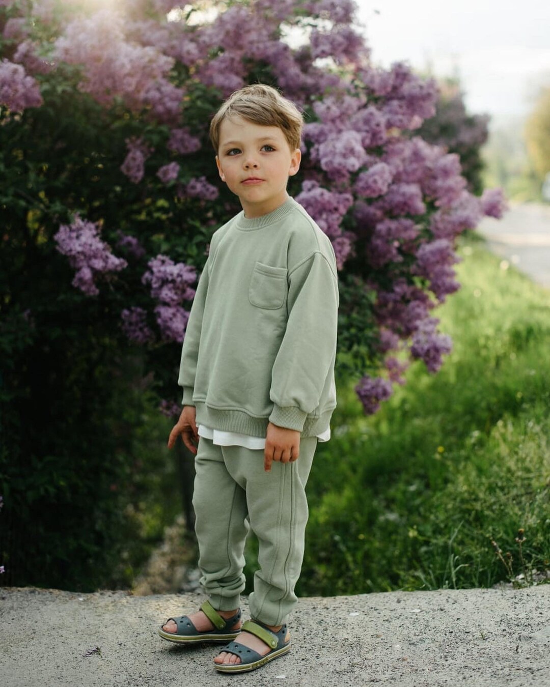 Toddler Tracksuit Outfit | Unisex Hoodie and Jogger Set | Soft Cotton ...