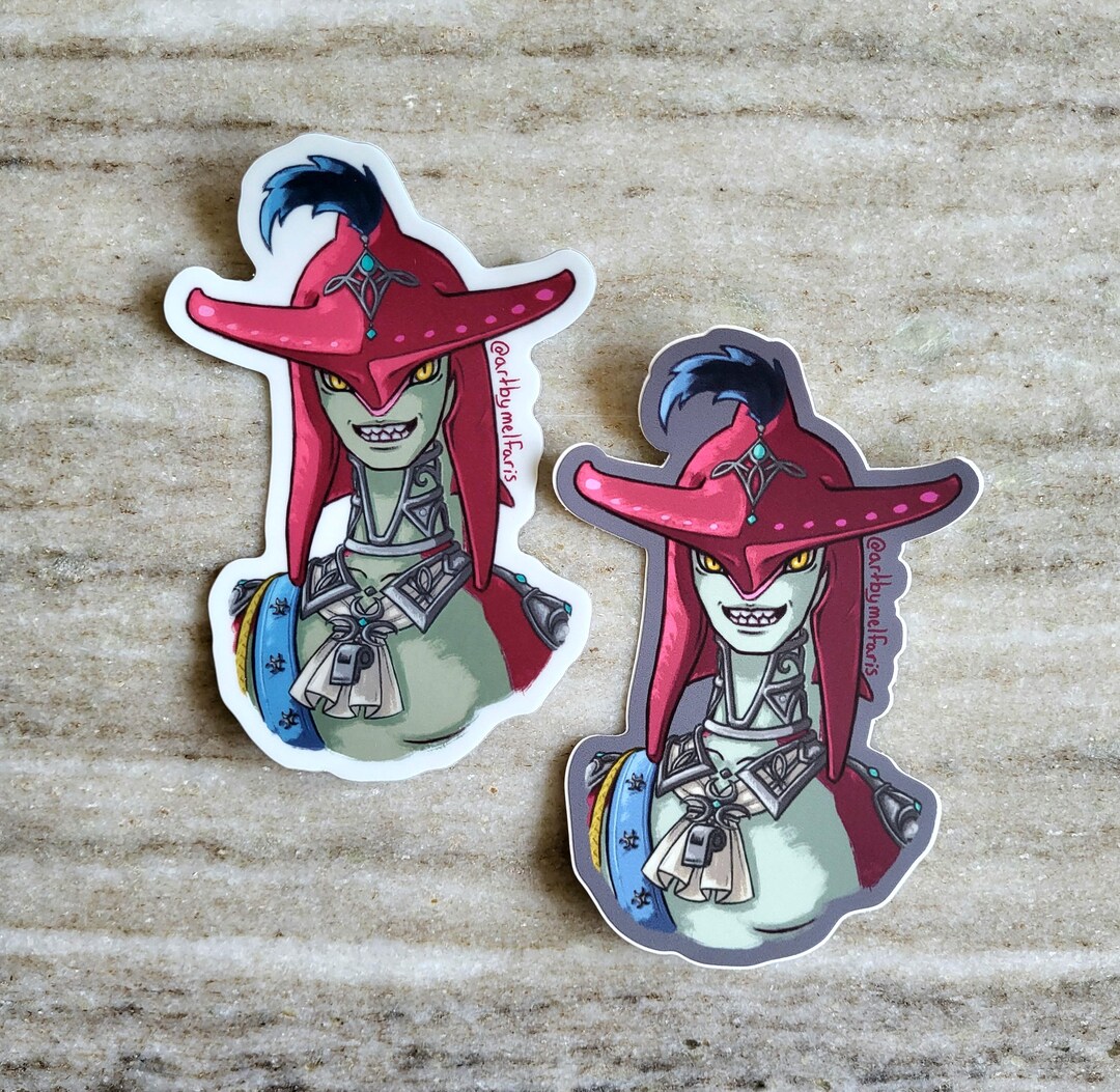 Prince Sidon Vinyl Stickers, Matte and Vaporwave Finish - Etsy