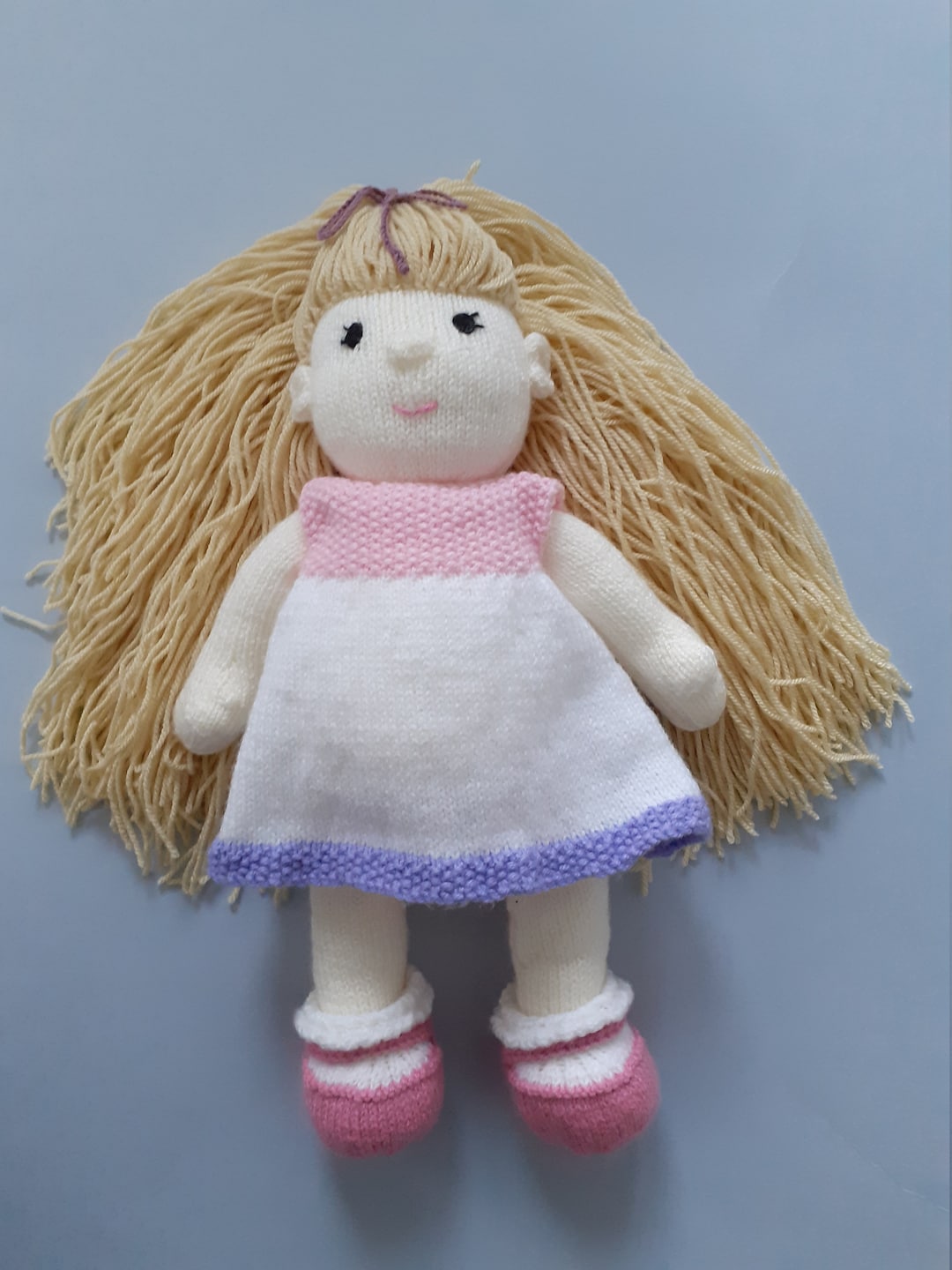 Cute Hand Knitted Doll - Etsy