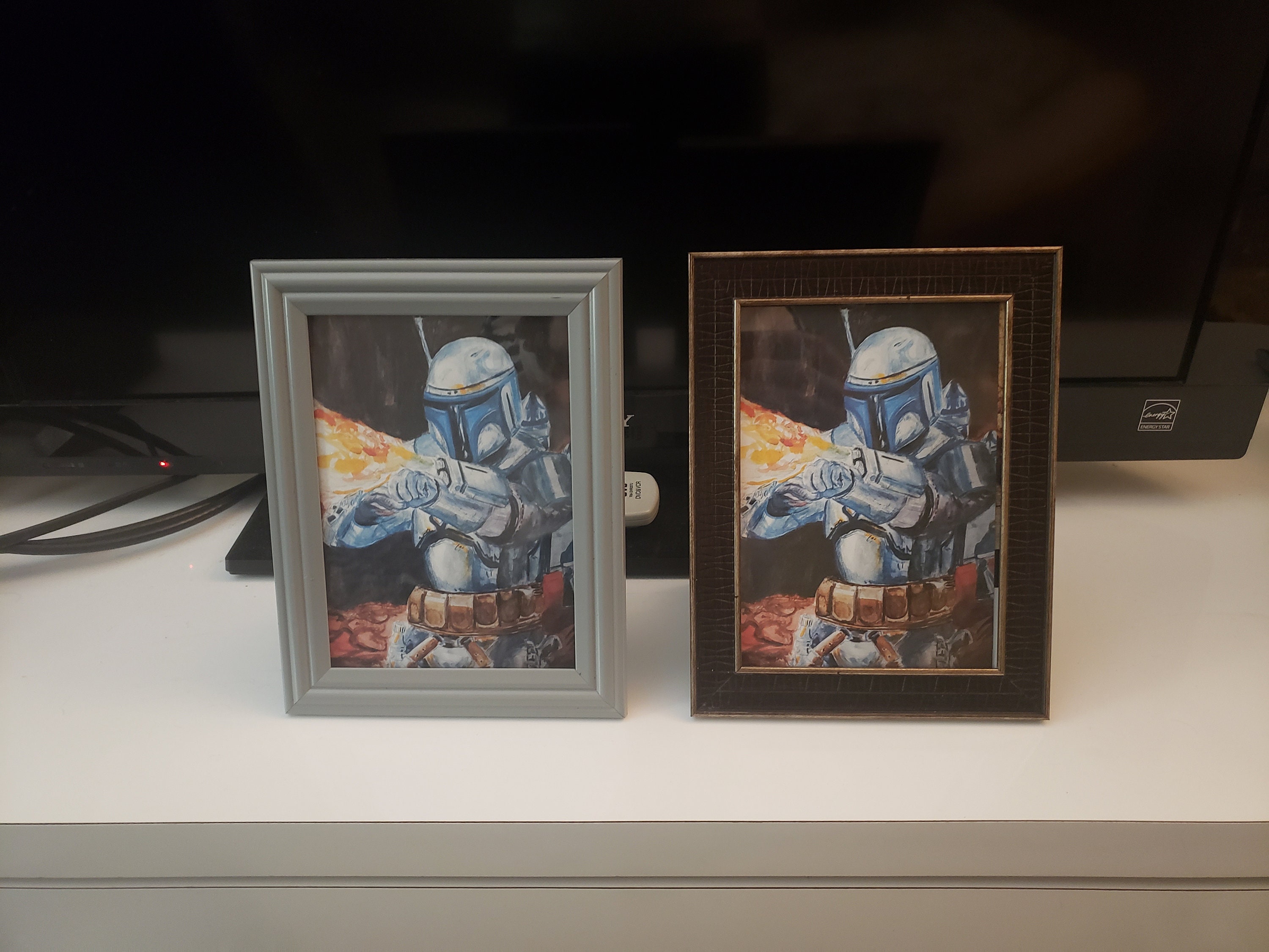 Jango Fett Art Print - Etsy