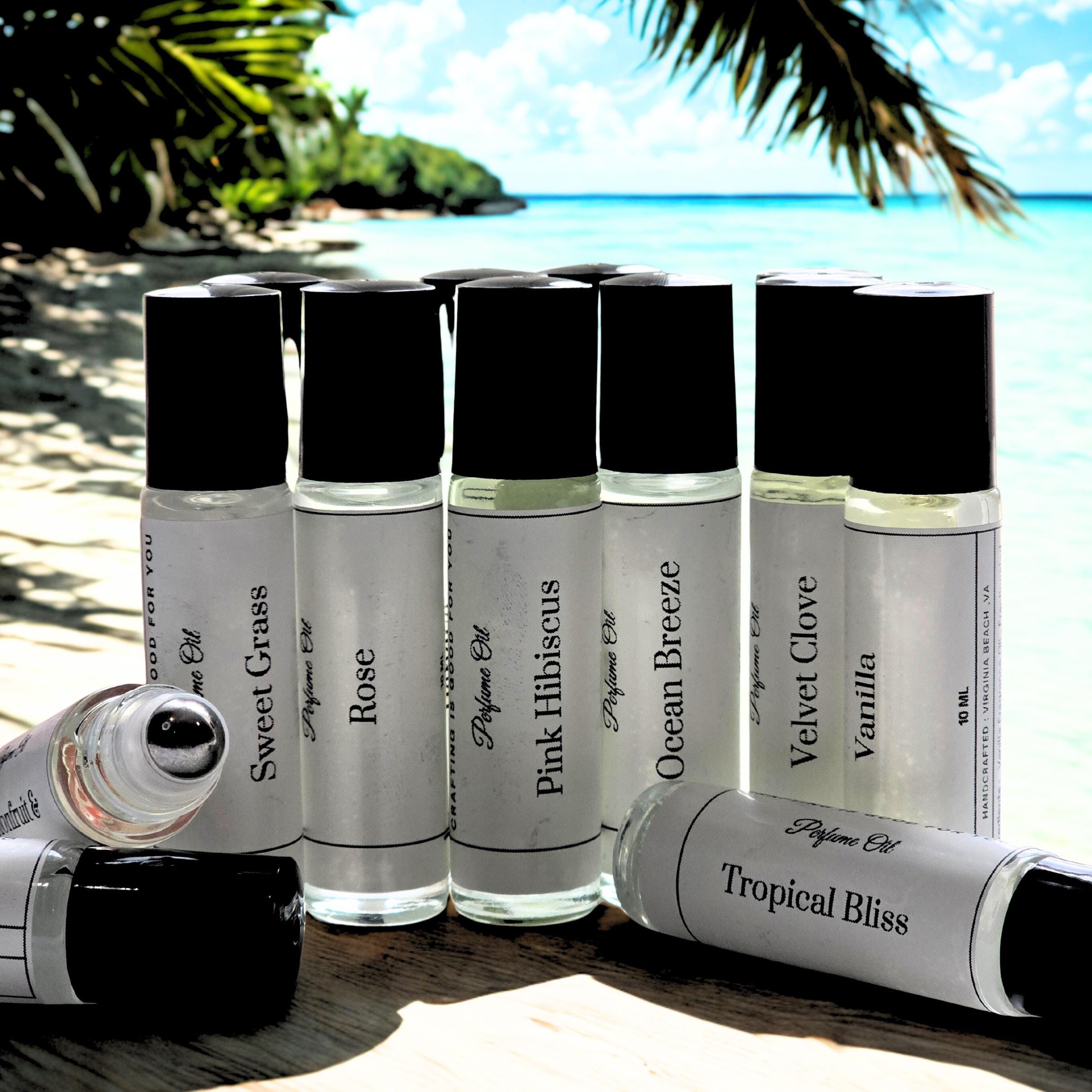 Perfume Oil Roller Bottle 10ML: Island Inspired Fragrance - Etsy