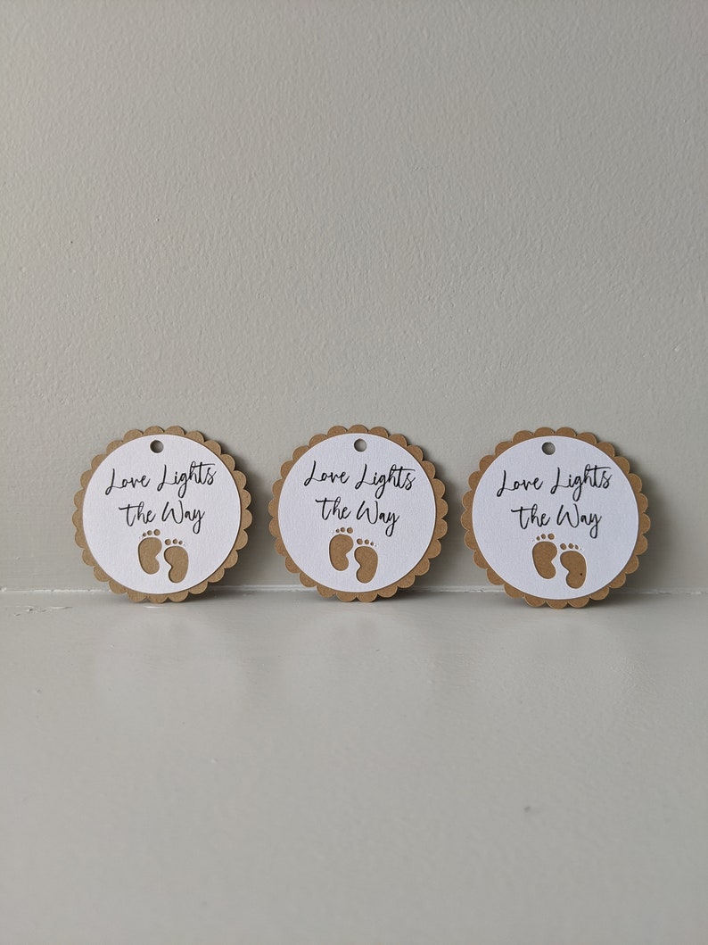 10 Personalized Gift Tags with ribbons included Custom | Etsy