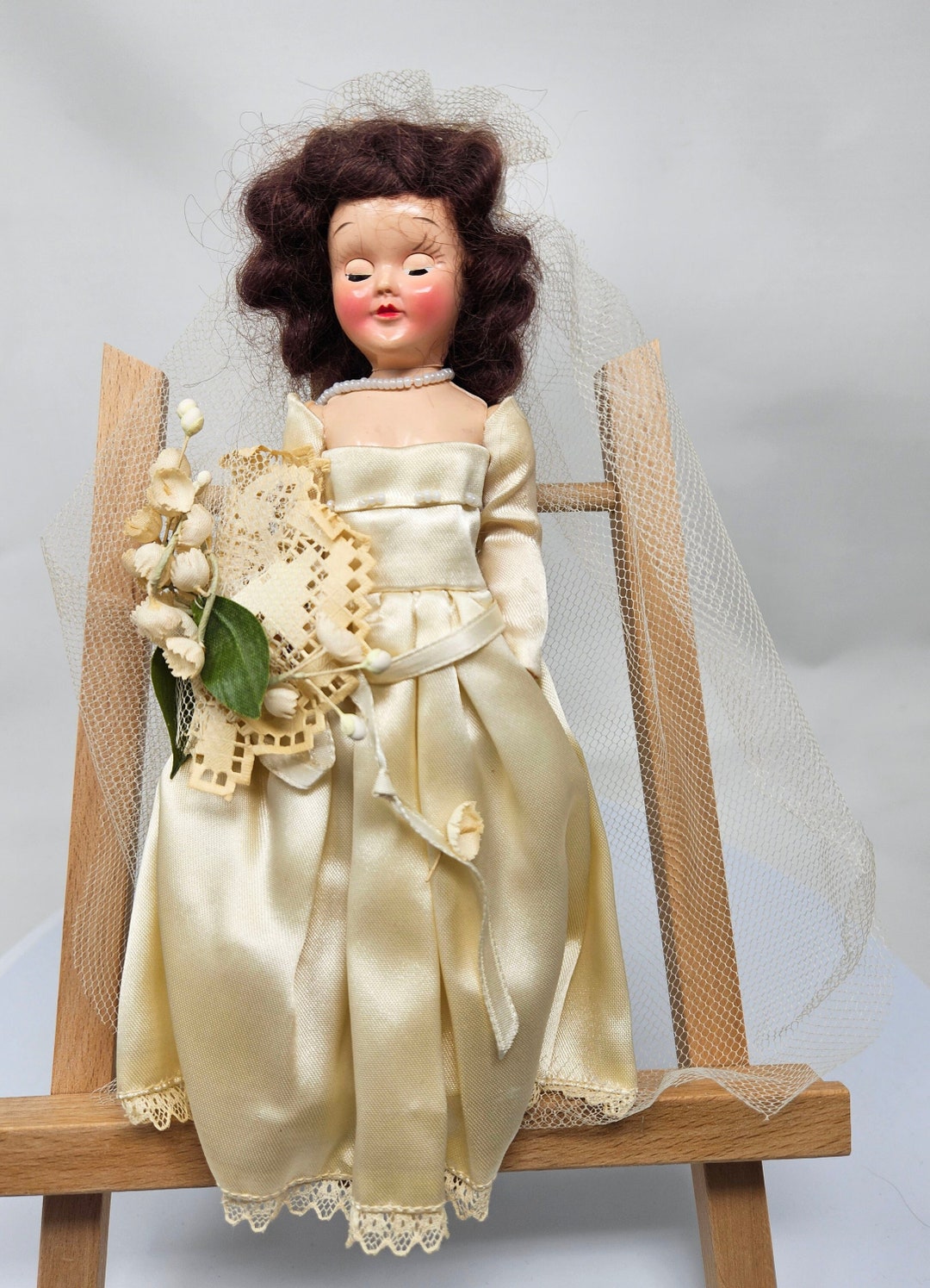 Vintage Bridal Doll - Etsy