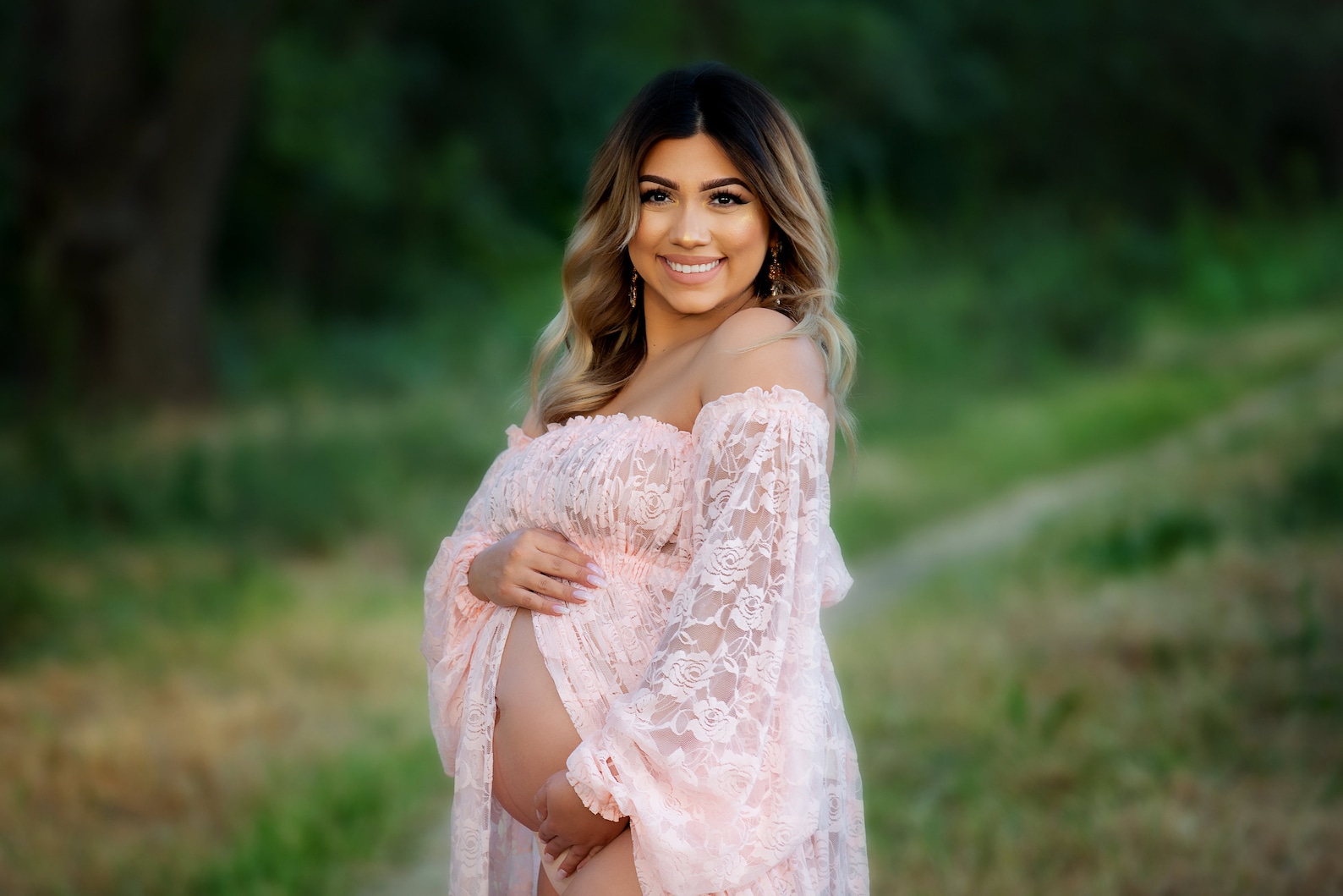 Lace Maternity Gown for Photo Shoot-vintage Lace Maternity - Etsy