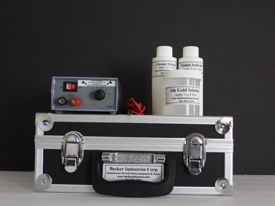24K Gold Plating Machine Kit: Silver, Copper, Nickel, Rhodium - Etsy