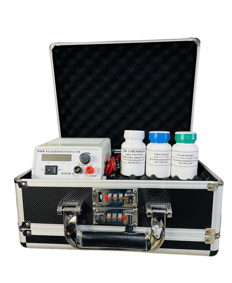 Gold Plating Kit, 24K Gold, Electroplating Machine, Industrial Grade - Etsy