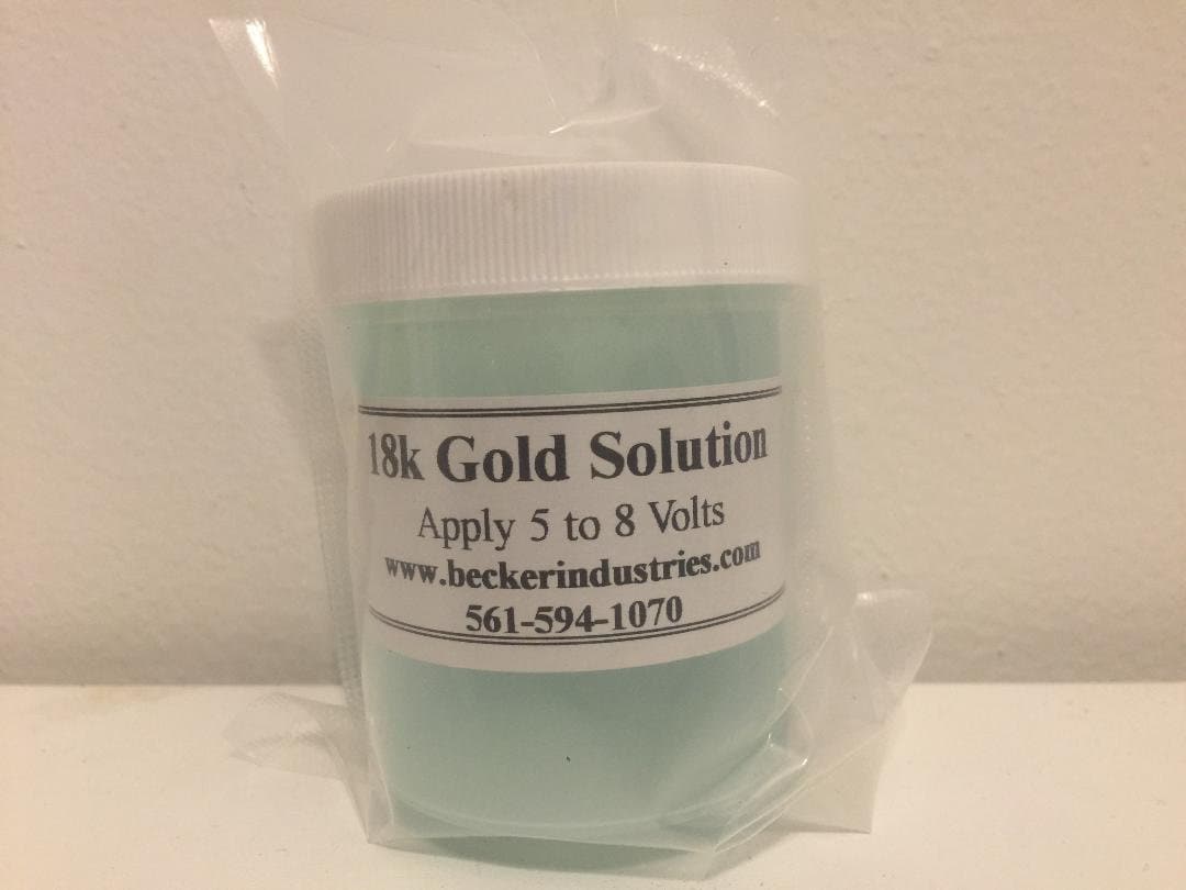 4oz 18K Gold Solution, Industrial Grade - Etsy