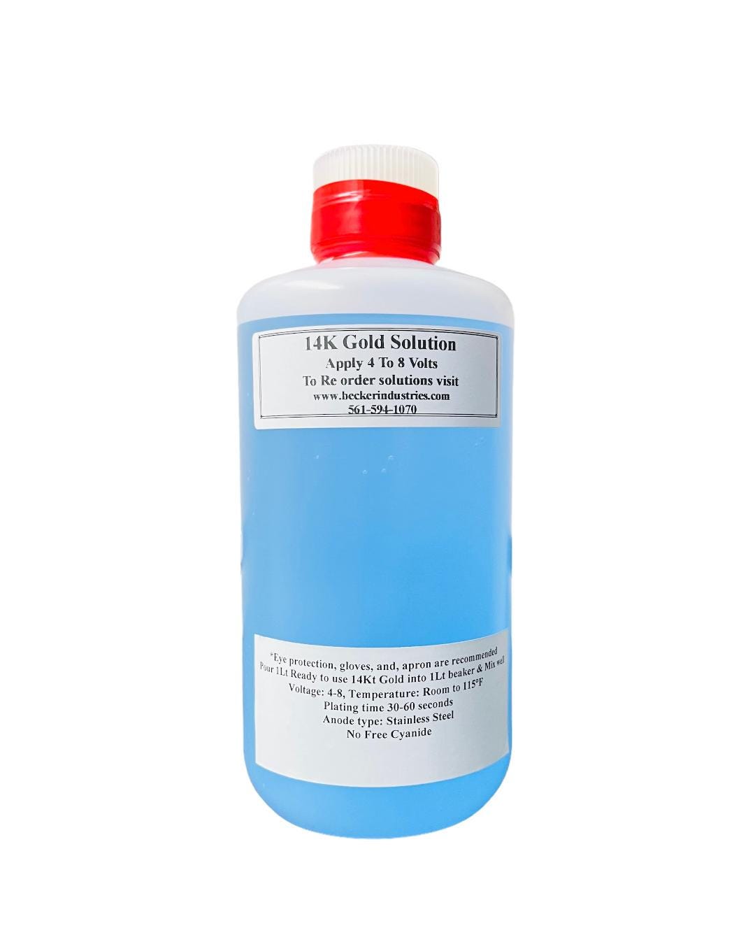 14K Gold Solution for Gold Plating , Jewelry Electroplating, 8 Fl Oz - Etsy
