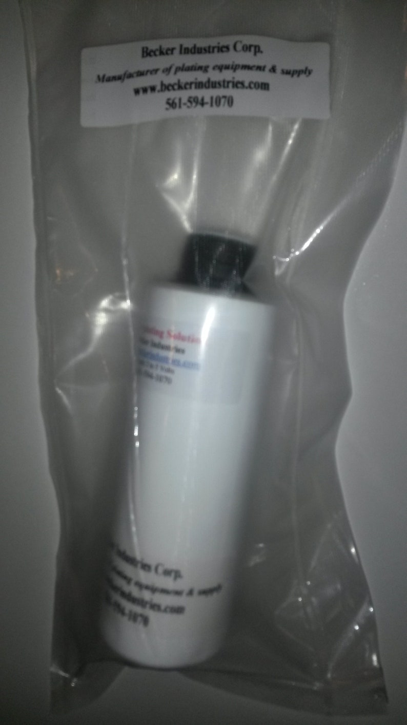 8oz Silver Plating Solution Silver Electroplating Solution - Etsy