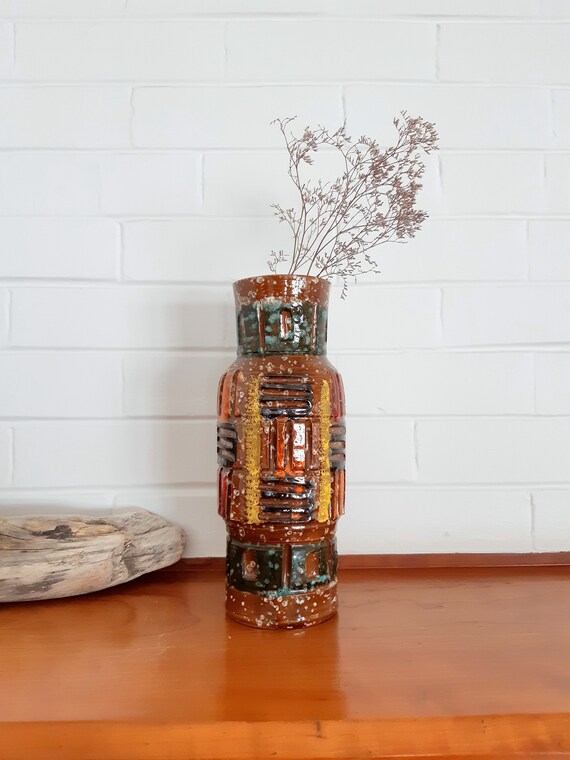 Mid century vase by Rossini Originals made in Italy Italian | Etsy