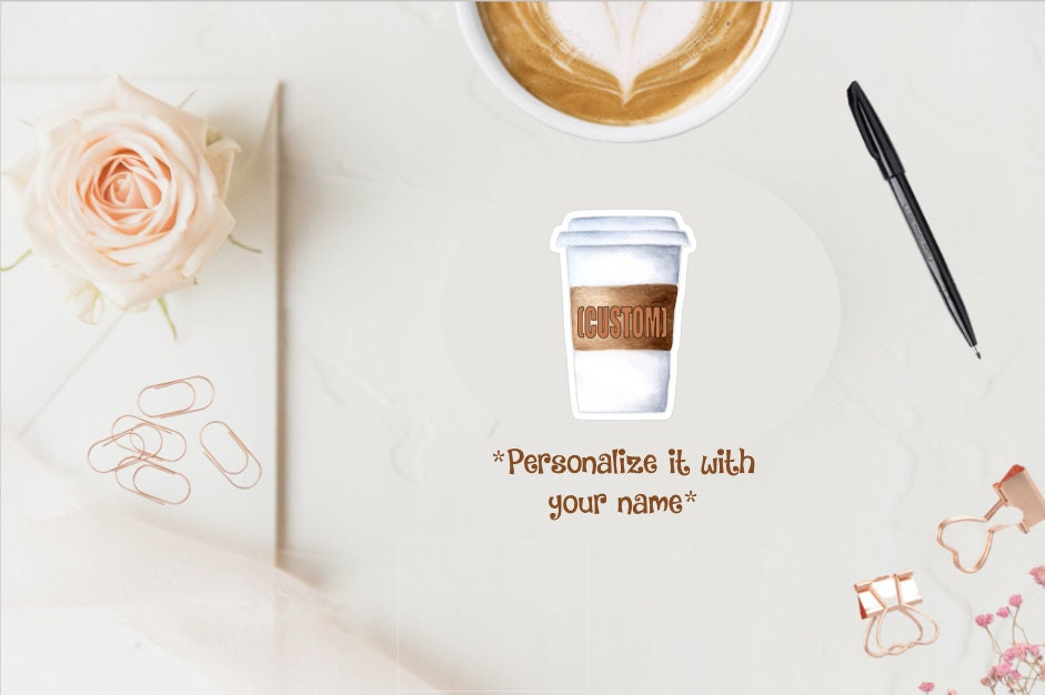 Coffee Monday-vertical Planning Weekly Sticker Kit FREE | Etsy