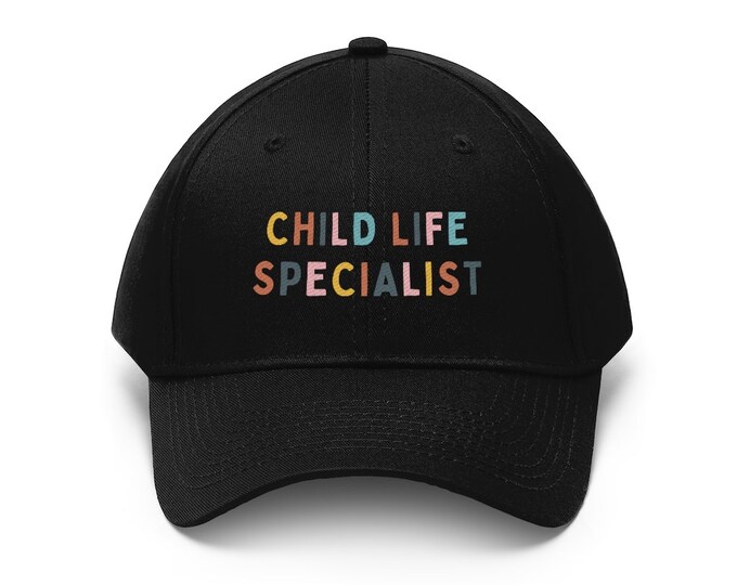 Embroidered Child Life Specialist Hat, CCLS, Child Life Gift for ...