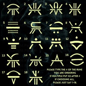 Updated Hive Runes Variety Vinyl Decal Combo Set - Etsy