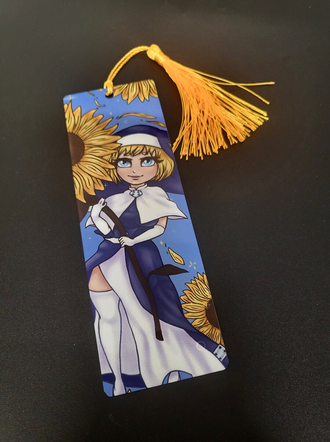 Precious Pyro Sunflower Sister Anime Metal Bookmarks - Etsy