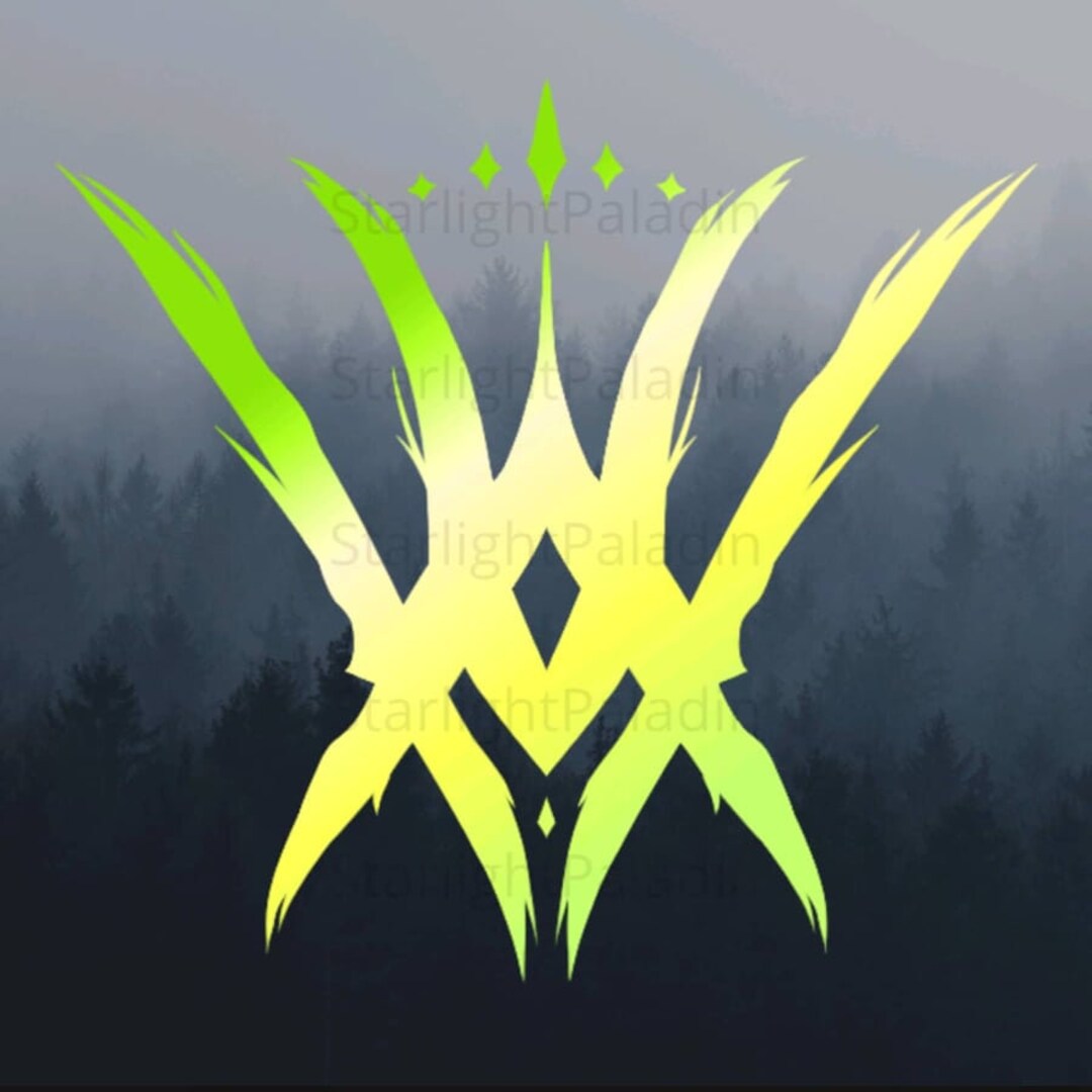 Witch Queen Green Holo Variety Decal - Etsy