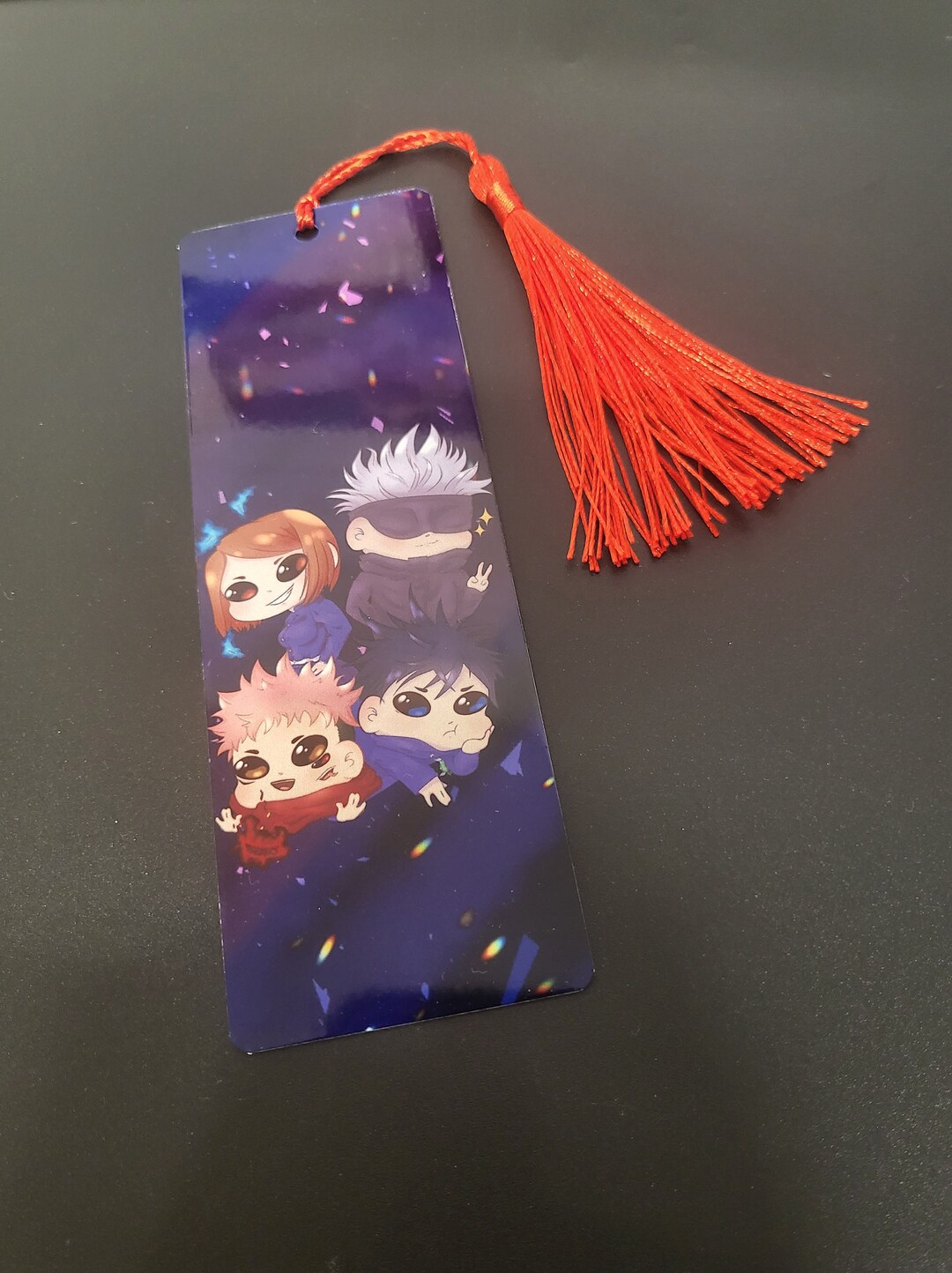 Chibi JJK Sorcerer Pile up Anime Metal Bookmarks - Etsy
